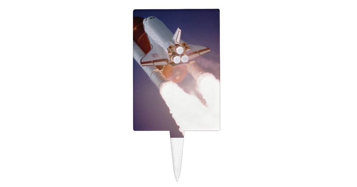 Space Shuttle Cake Topper | Zazzle