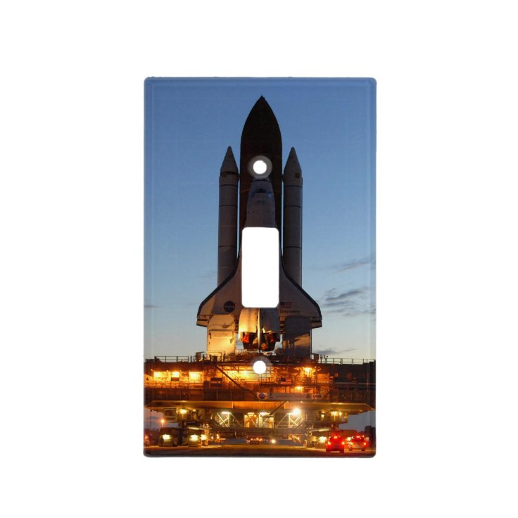 Space Shuttle Discovery Launch NASA Light Switch Cover | Zazzle