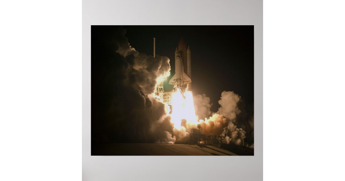Space Shuttle Endeavour Poster | Zazzle