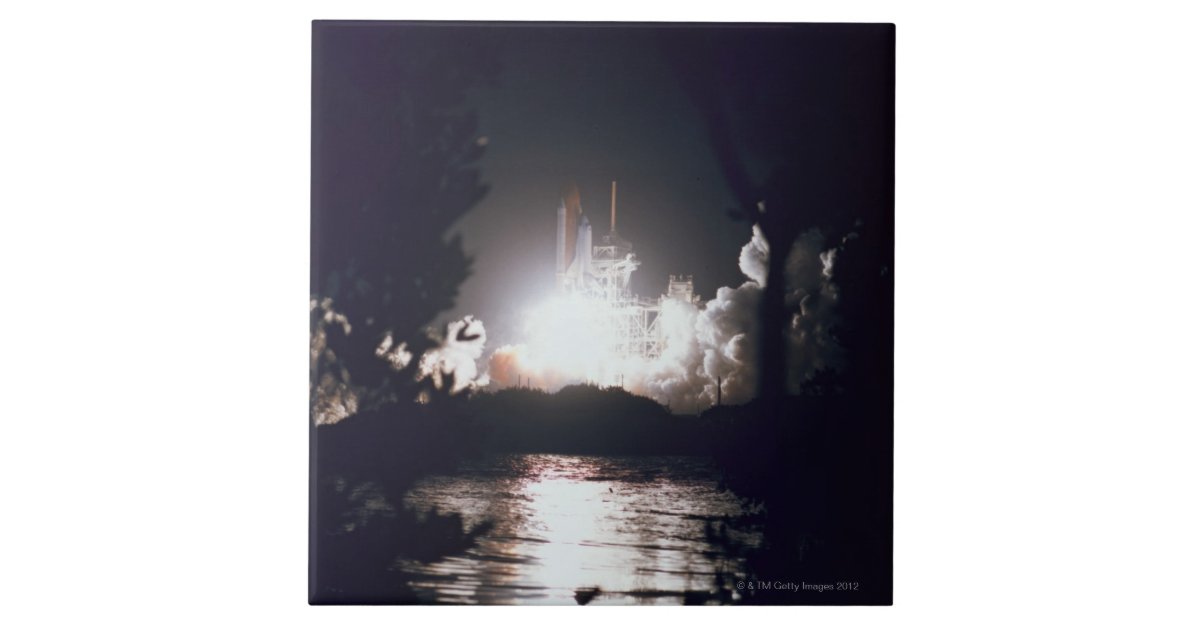 Space Shuttle Launch Tile | Zazzle