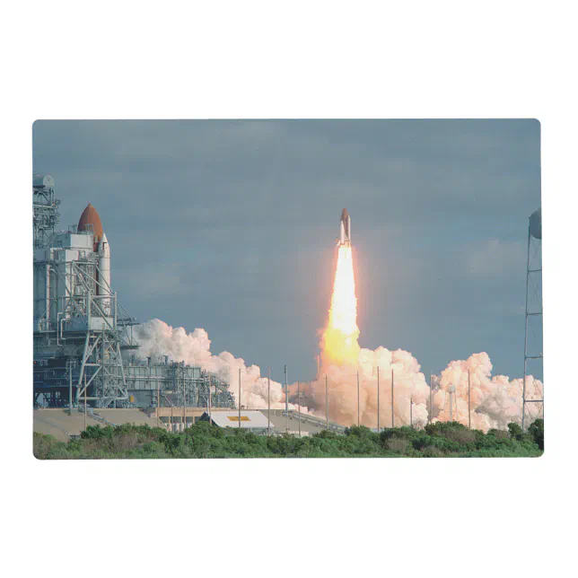 Space Shuttle Placemat | Zazzle