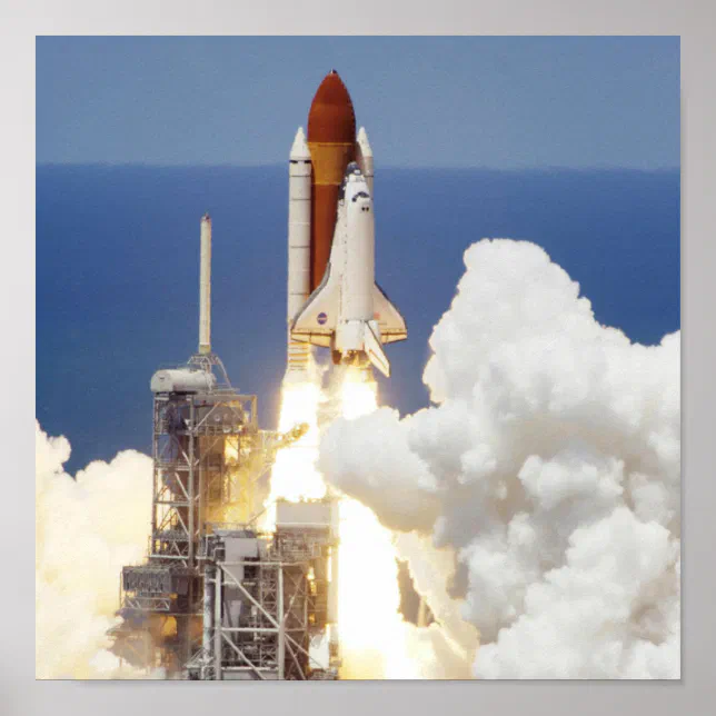 Space Shuttle Poster | Zazzle