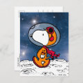 SPACE | Snoopy Astronaut Postcard | Zazzle