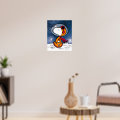 SPACE | Snoopy Astronaut Poster | Zazzle
