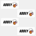 SPACE | Snoopy Kids' Labels | Zazzle