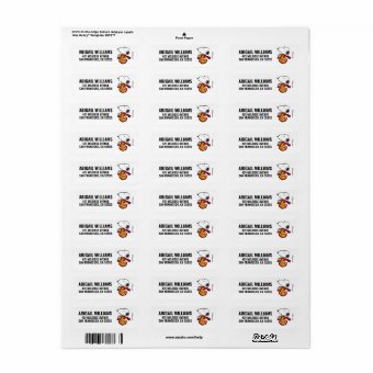 SPACE | Snoopy Label | Zazzle