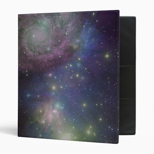 Space, stars, galaxies and nebulas 3 ring binder | Zazzle