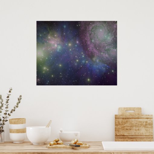 Space, stars, galaxies and nebulas poster | Zazzle
