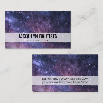 Space | Stellar Business Card | Zazzle