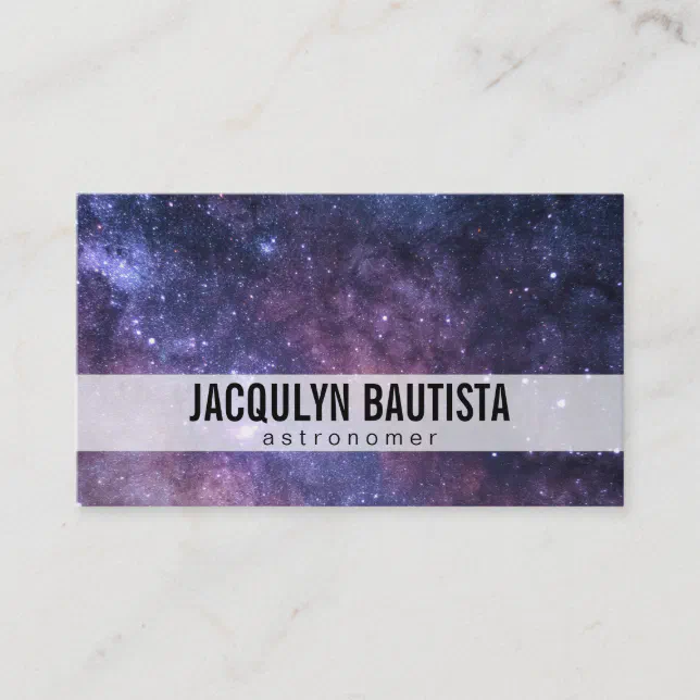 Space | Stellar Business Card | Zazzle
