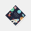 Space Theme Baby Shower Galaxy Napkins | Zazzle