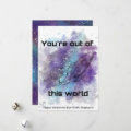 Space Themed Classroom Valentine's Day Card | Zazzle