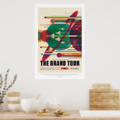 Space Tourism Advert - Solar System Grand Tour Poster | Zazzle