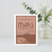 Space Travel Postcard - Mars | Zazzle