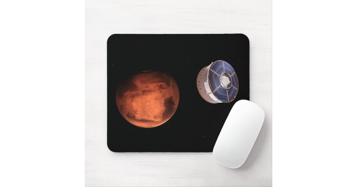 Spacecraft Carrying The Perseverance Rover Mouse Pad | Zazzle