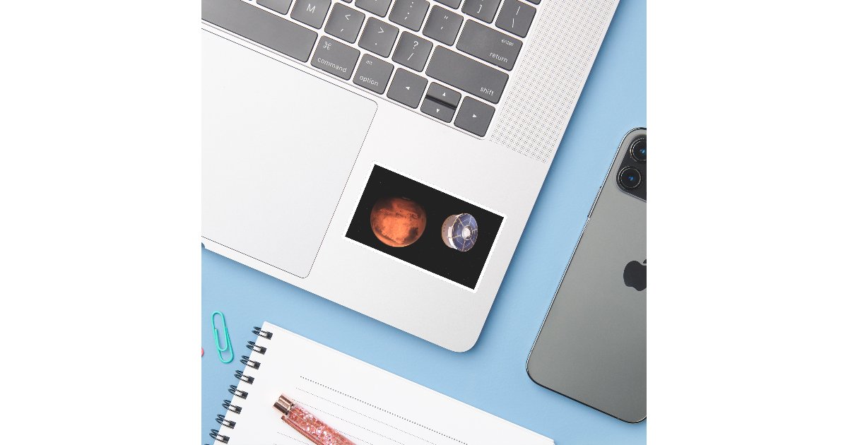 Spacecraft Carrying The Perseverance Rover Sticker | Zazzle