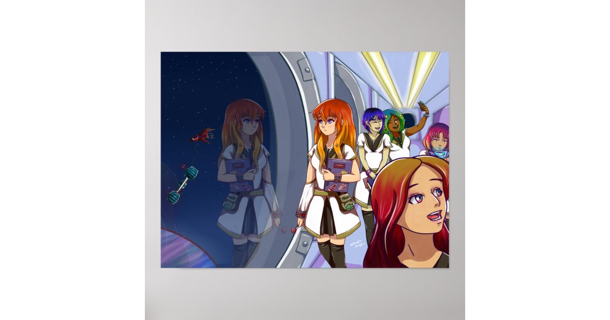 Spaced Out Poster | Zazzle