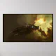 Spaceship from EVE online fan art Poster | Zazzle