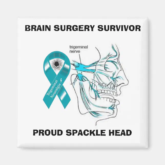 Spackle Head Magnet | Zazzle