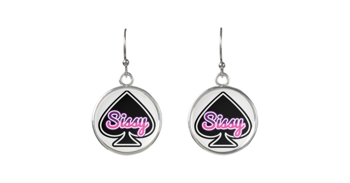 Spade Earrings | Zazzle