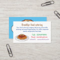 Spaghetti cartoon illustration Business Card | Zazzle