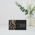 Spaghetti Pasta Italian Dinner Utensils Meatballs Business Card | Zazzle