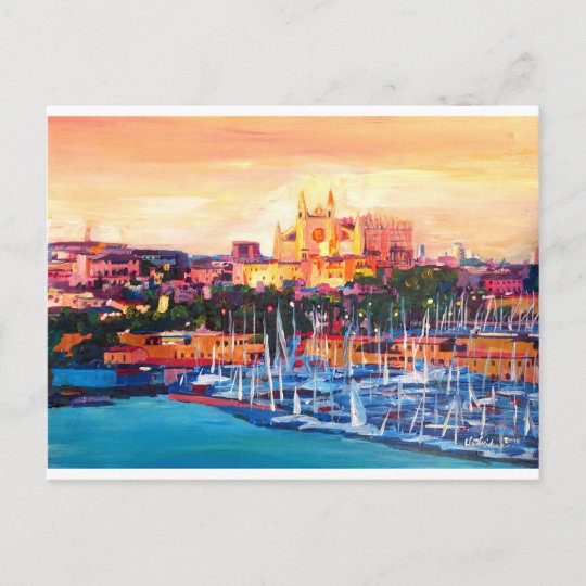 Spain Balearic Island Palma De Mallorca Postcard | Zazzle.com