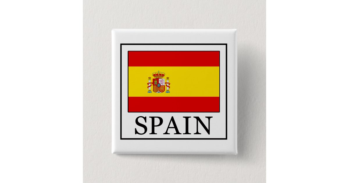 Spain button | Zazzle