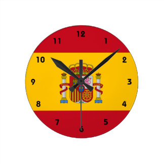 Flags Of The World Clocks, Flags Of The World Wall Clock Designs