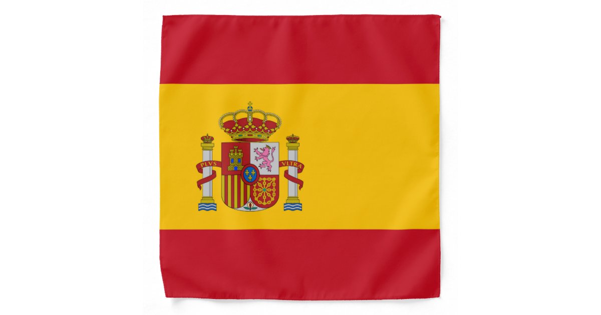 Spain Flag Bandana | Zazzle