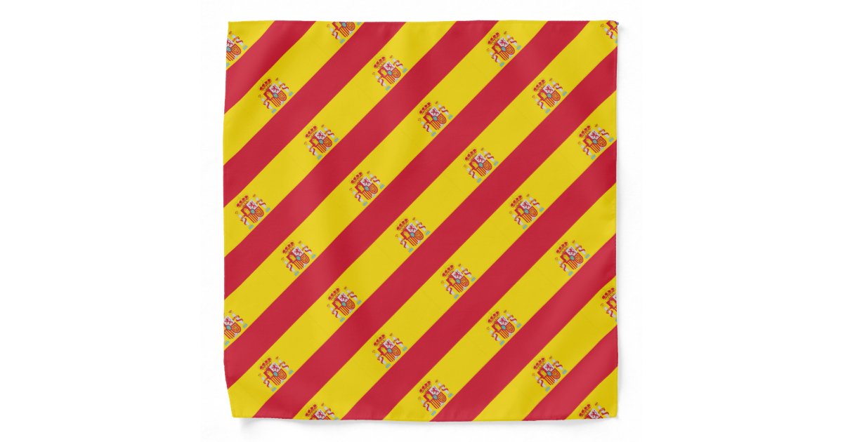 Spain Flag Bandana | Zazzle