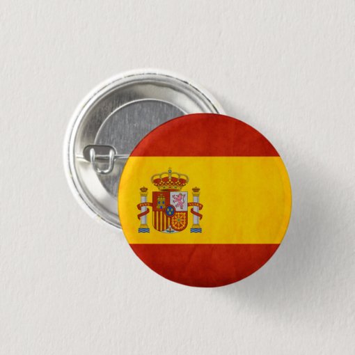 Spain Flag Button | Zazzle