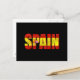Spain flag logo emblem for proud Spaniards Postcard | Zazzle