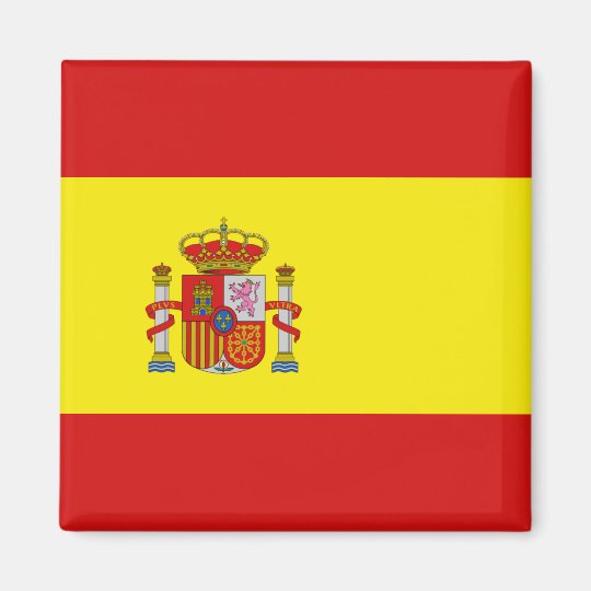 Spain Flag Magnet | Zazzle.com