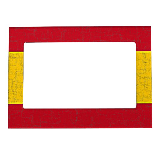 SPAIN FLAG Magnetic Frame | Zazzle.com