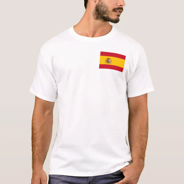 Spain Flag T-Shirt | Zazzle