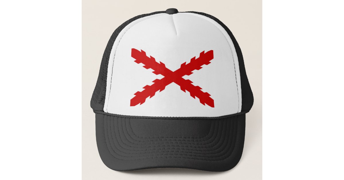 spain old flag new spanish indies conquistador trucker hat | Zazzle