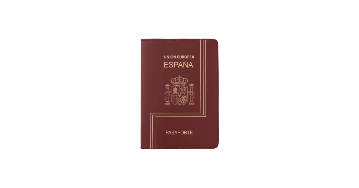 Spain passport cover | Zazzle