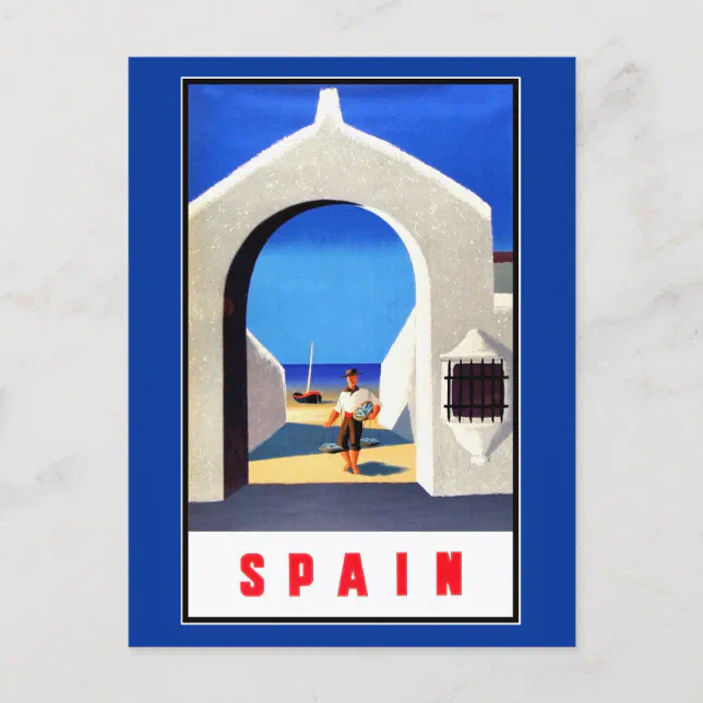 Spain Postcard | Zazzle