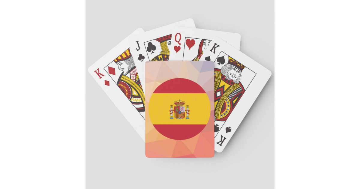 Spain Souvenir Poker Cards | Zazzle