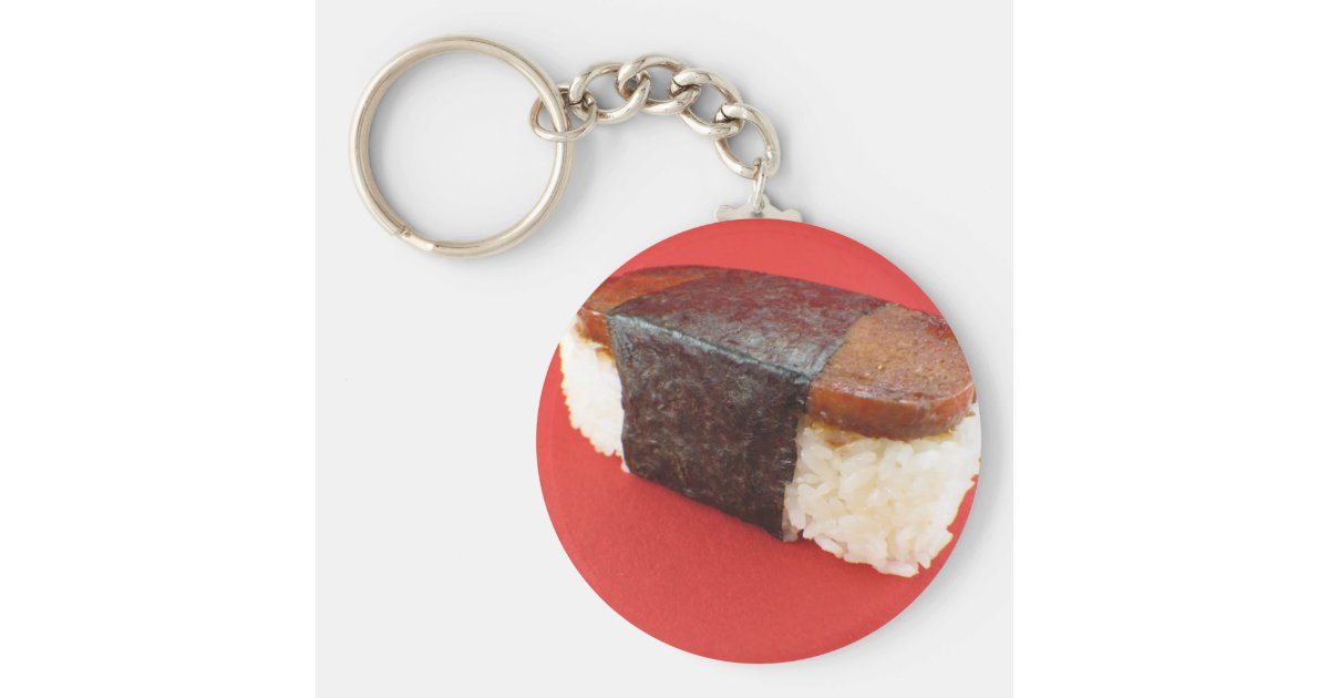 Spam Musubi Keychain | Zazzle.com