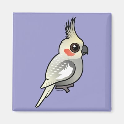 Cute Cockatiel by Birdorable