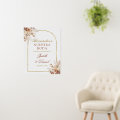 Spanish Boho Wedding Welcome sign | Zazzle