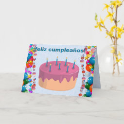 Spanish Card | Zazzle