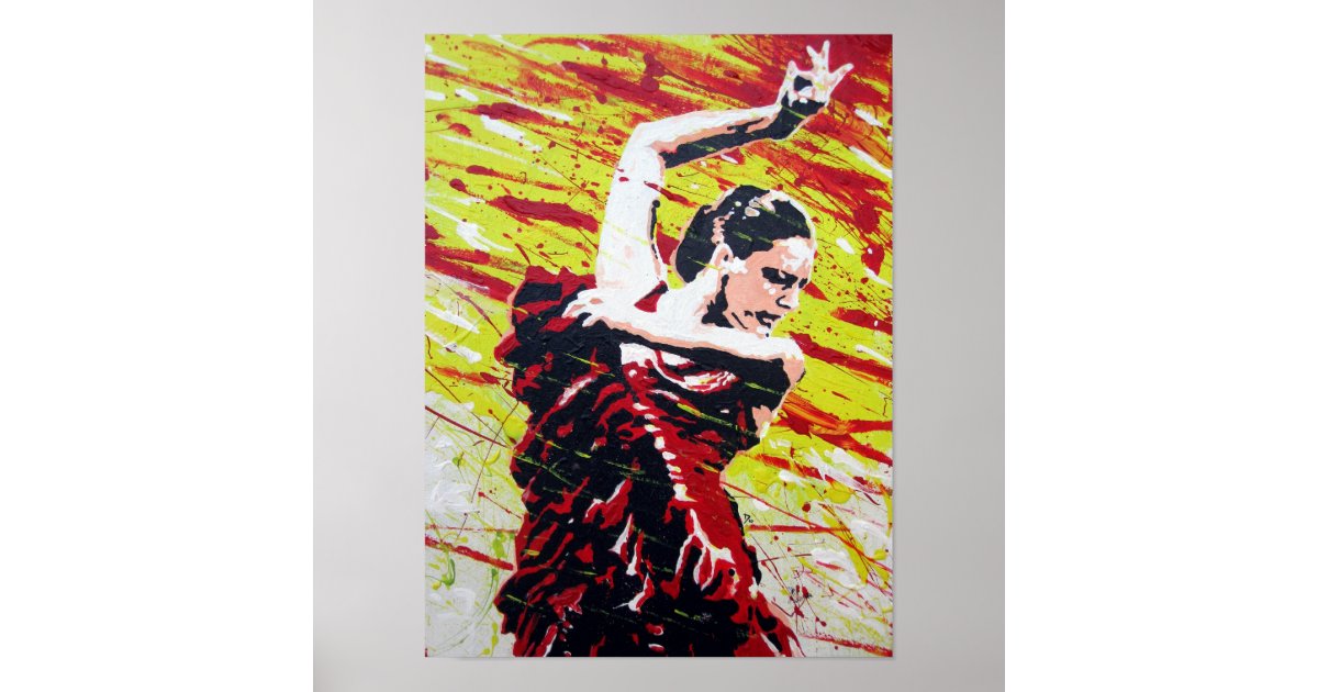 SPANISH DANCER POSTER | Zazzle