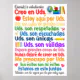 Spanish Dear Students Classroom Poster | Zazzle