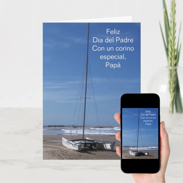 Spanish Father's Day Card Feliz Dia Del Padre | Zazzle