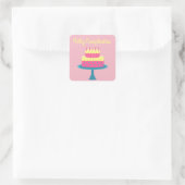 Spanish "Feliz cumpleaños," Happy Birthday Sticker | Zazzle