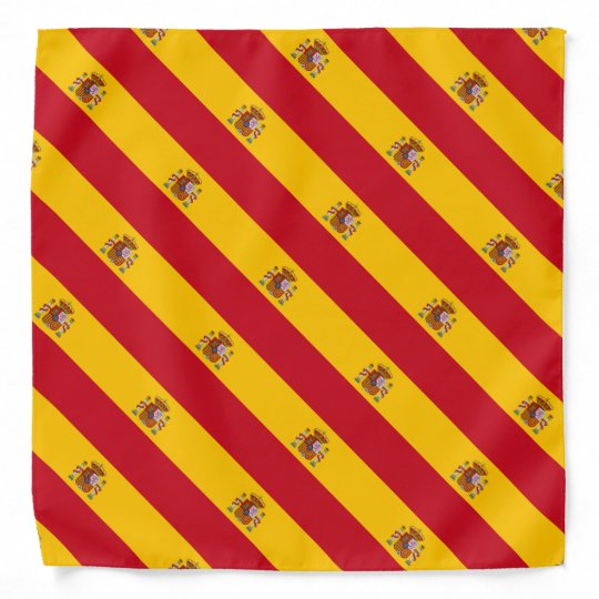Spanish flag bandana | Spain country colors | Zazzle.com