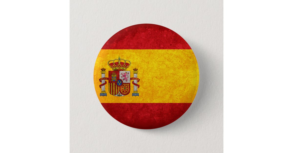 Spanish Flag Button | Zazzle